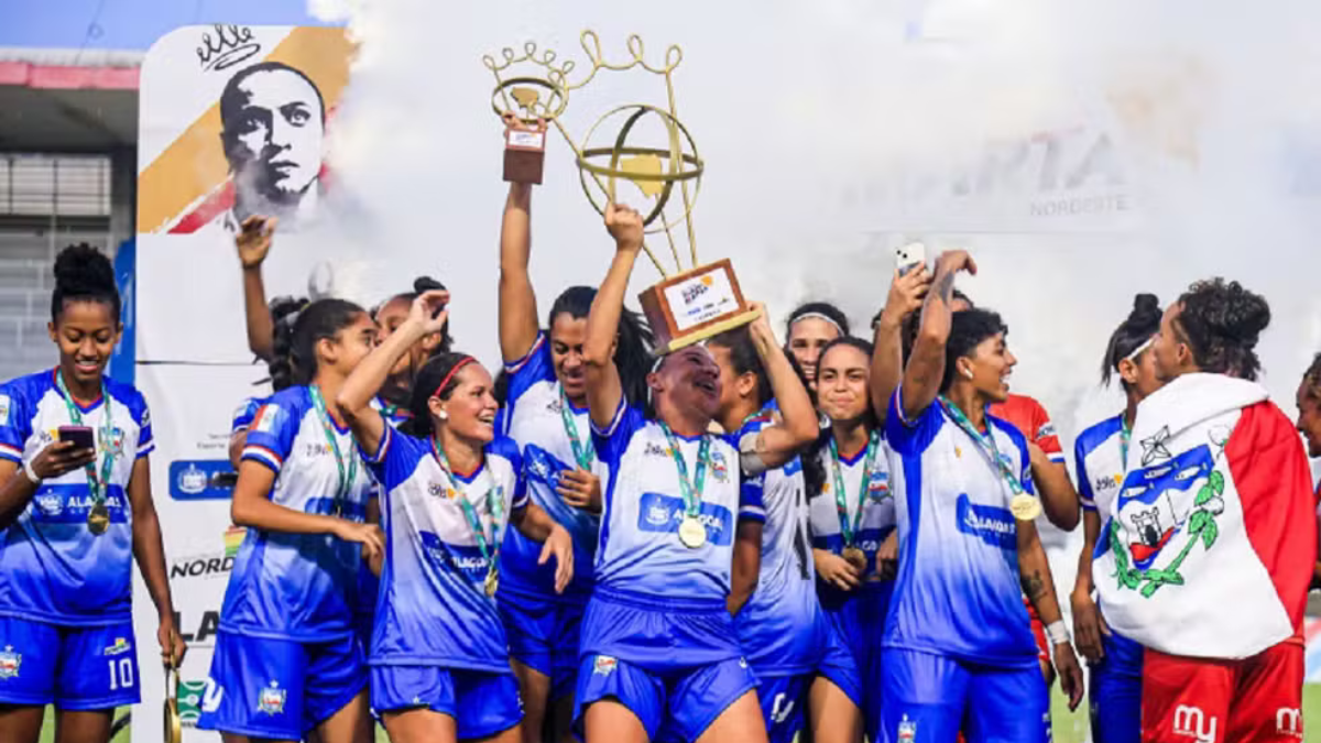 Invicta e sem sofrer gols, Alagoas conquista a 1ª Copa Rainha Marta - Campo Delas